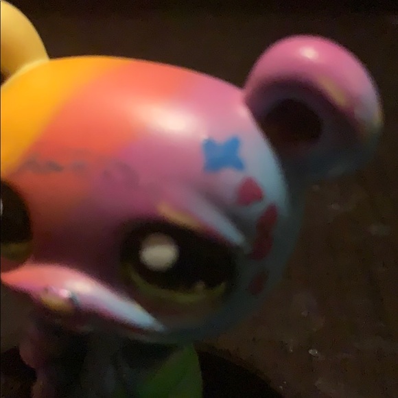 Hasbro | Other | Lps Rainbow Bear Very Rare | Poshmark